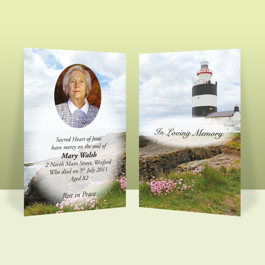 Memorial Cards Dublin, Ireland | FREE DESIGN & DELIVERY